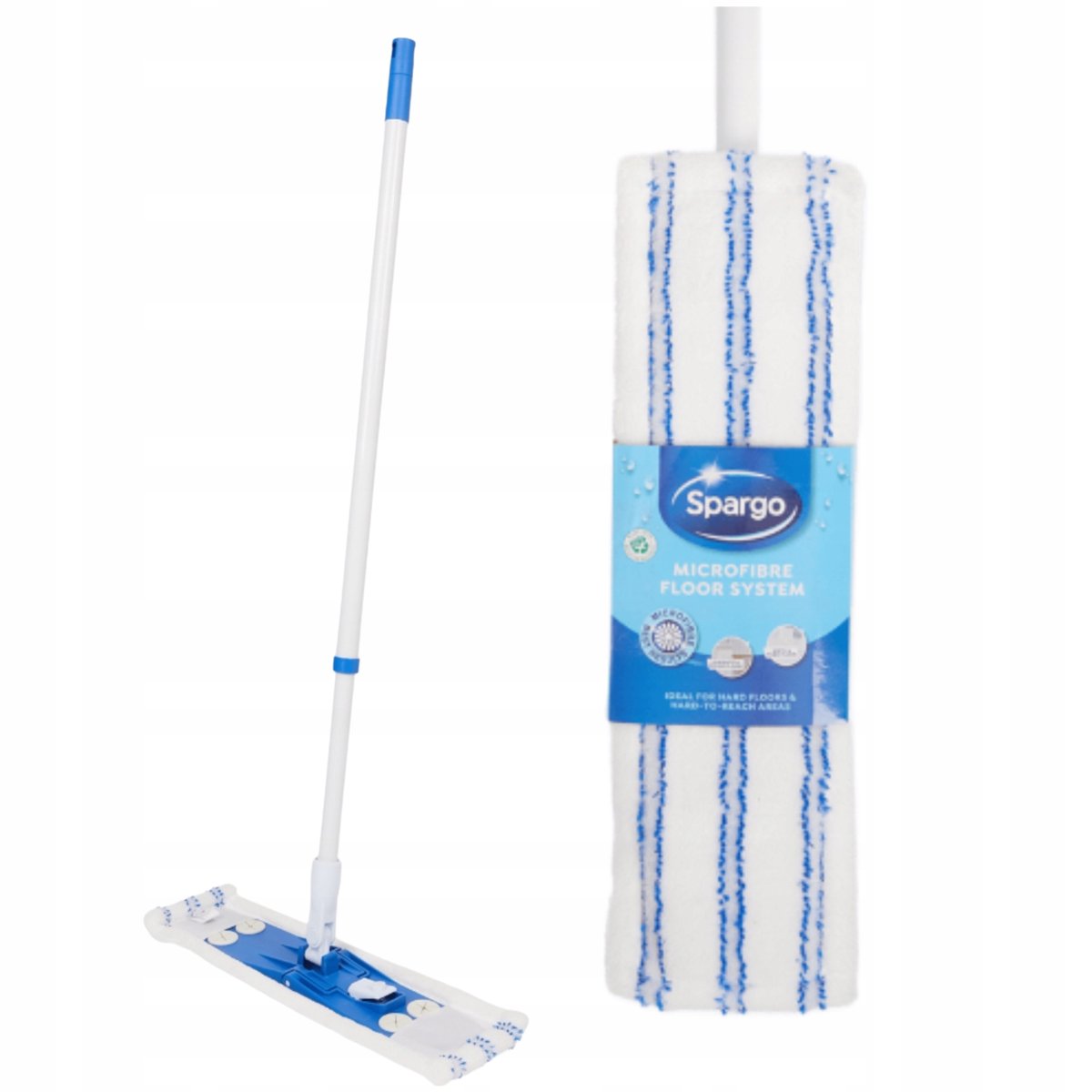 Mop Do Mycia Pod G Ciereczka Z Mikrofibry Do Ka Dej Nawierzchni Spargo ...