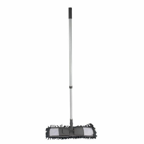 Mop Duo Szenilowy Szary Z Drążkiem Teleskopowym F... - Lumarko | Sklep ...