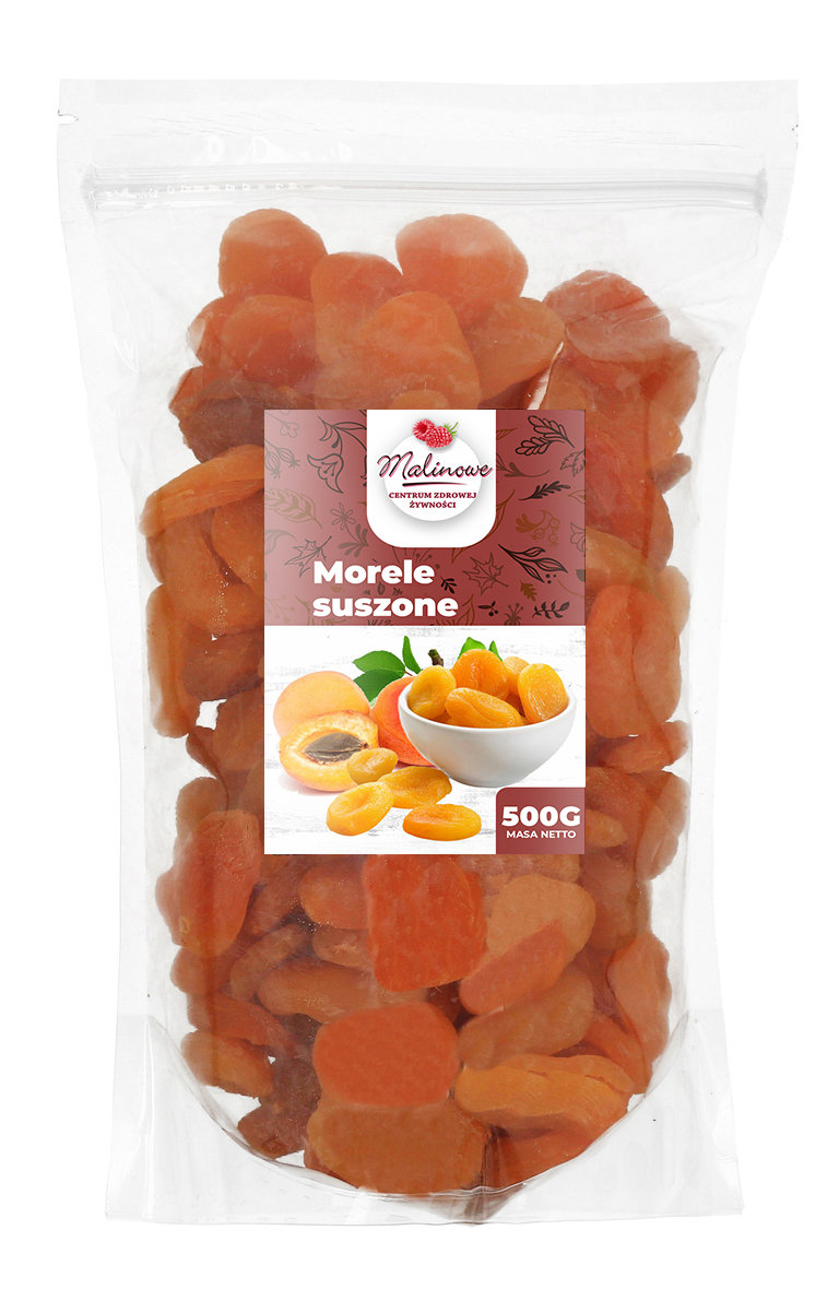 Morele suszone 500g - Malinowe | Sklep EMPIK.COM