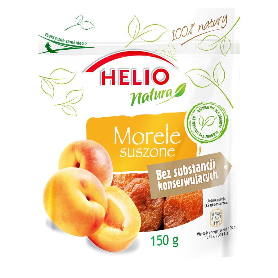 Morele suszone Helio Natura 150g - Helio | Sklep EMPIK.COM