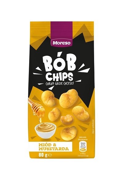 Moreso Chipsy z bobu o smaku miodu i musztardy 80 g - Inna marka ...