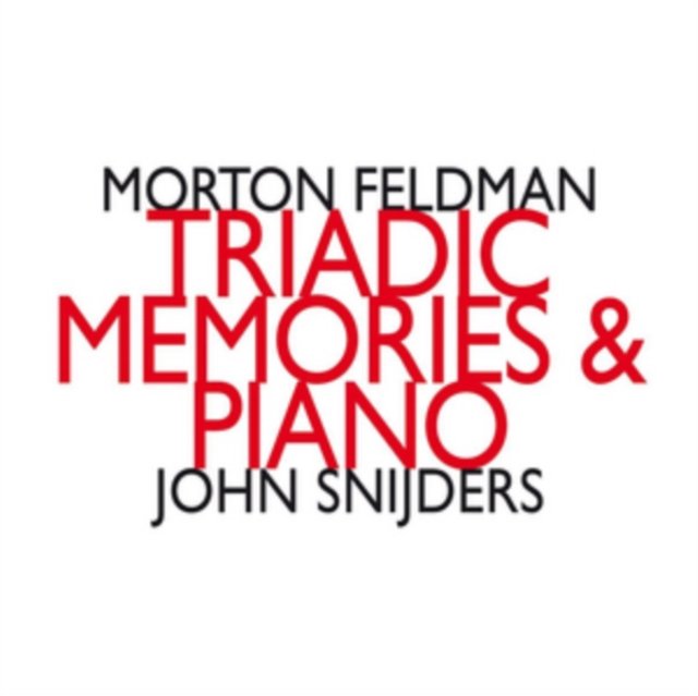 Morton Feldman: Triadic Memories & Piano - Snijders John | Muzyka Sklep ...