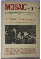 Mosaic VII/3 Literature and ideas - University of Manitoba Press ...