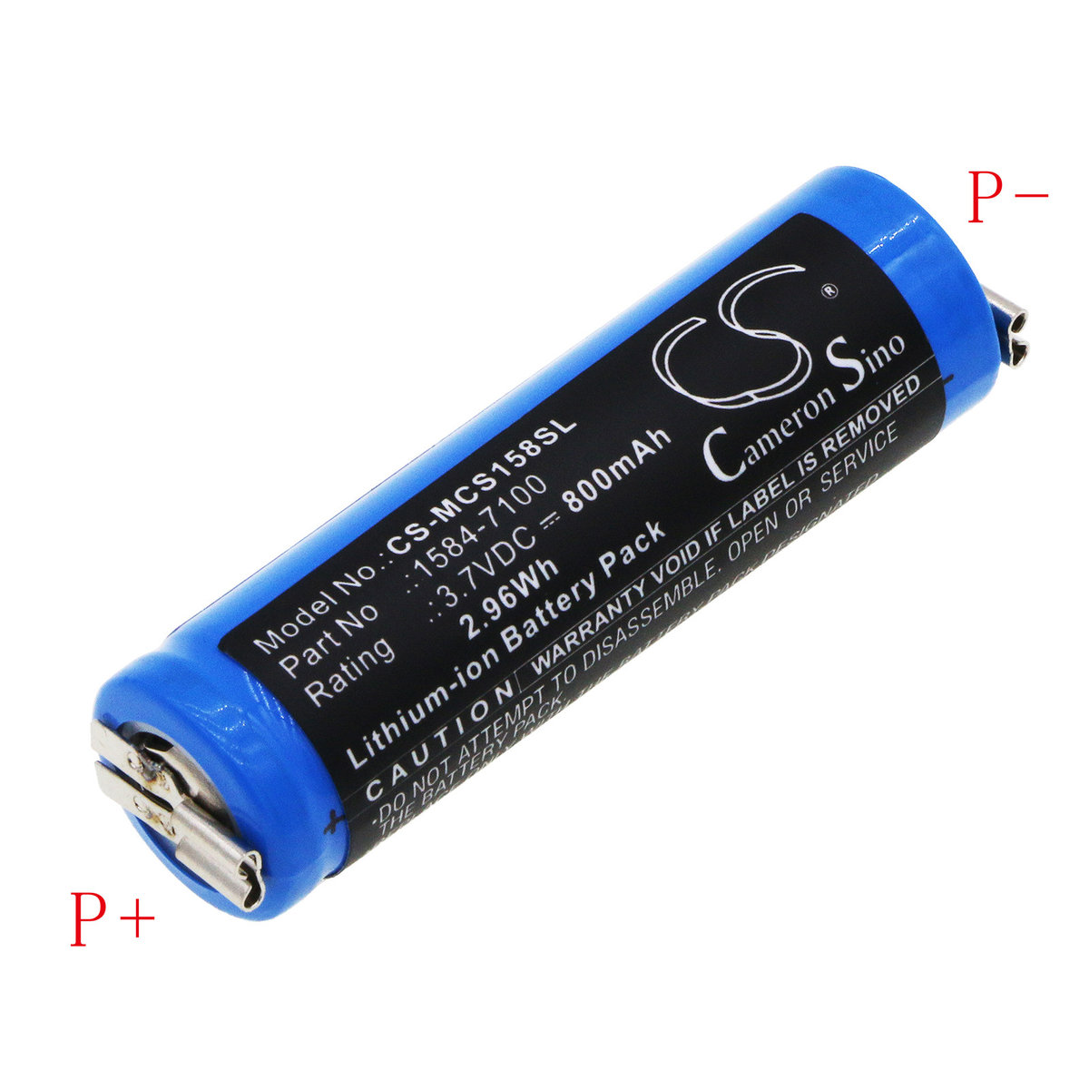 Moser Chromstyle 1584 / 1584-7100 800Mah 2.96Wh Li-Ion 3.7V (Cameron ...