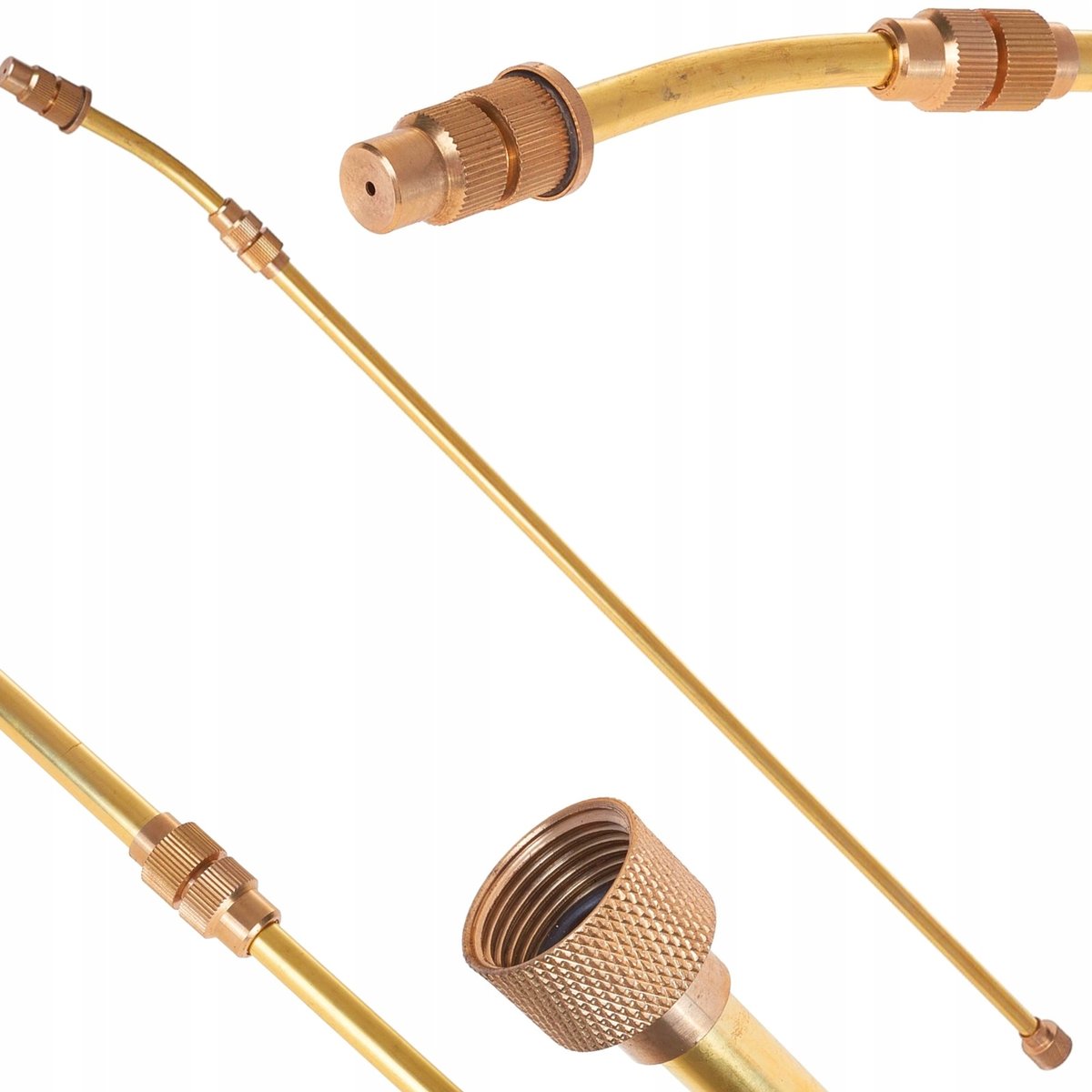 Mosiężna Lanca Teleskopowa 50-98 Cm Do Opryskiwacza Plecakowego Dysza ...