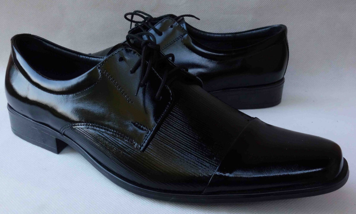 Moskała POLSKIE męskie pólbuty sznurowaneCZARNE42 - Polskie buty | Moda ...