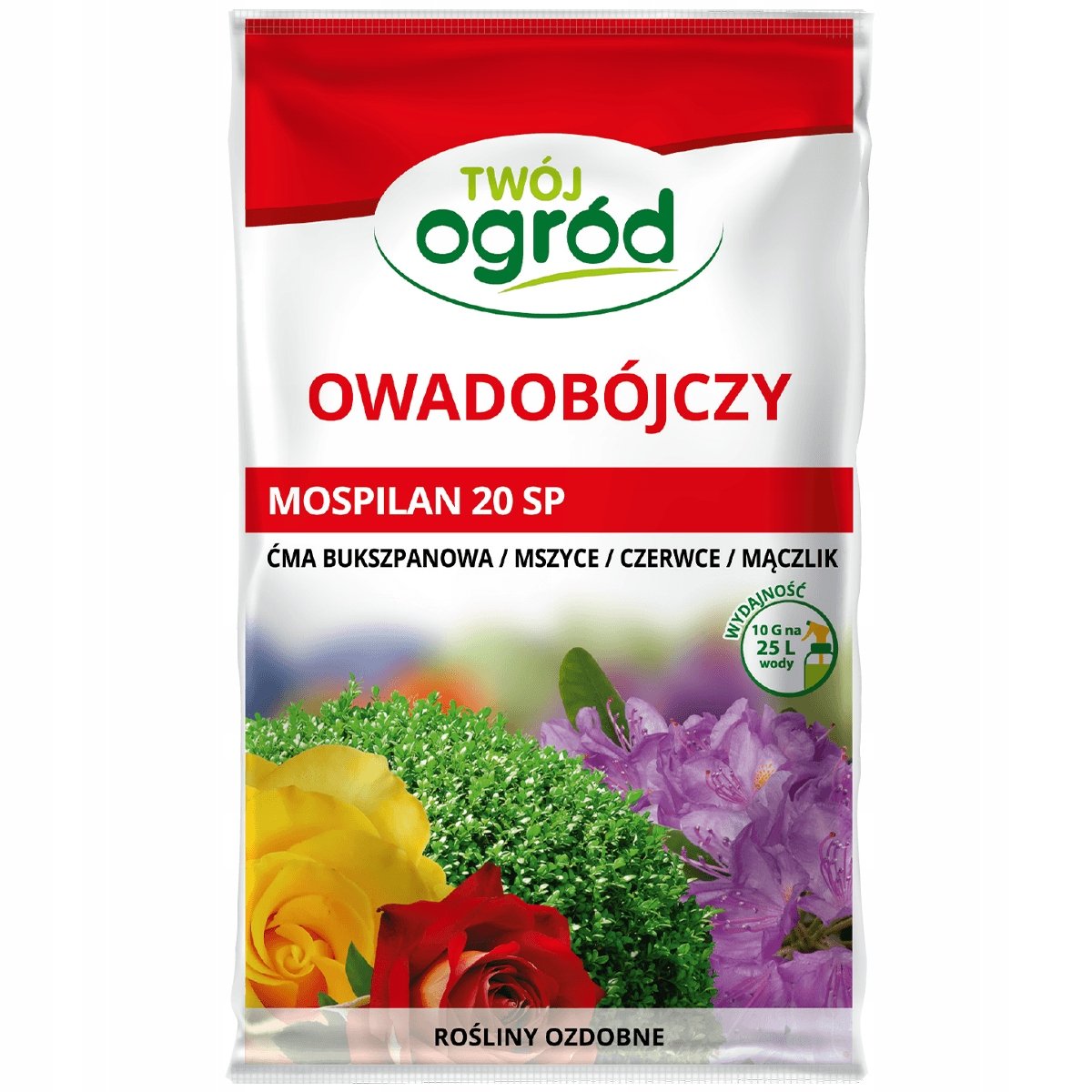 MOSPILAN 20 SP 10G OWADOBÓJCZY DO ROŚLIN OZDOBNYCH NA SZKODNIKI MSZYCE ...