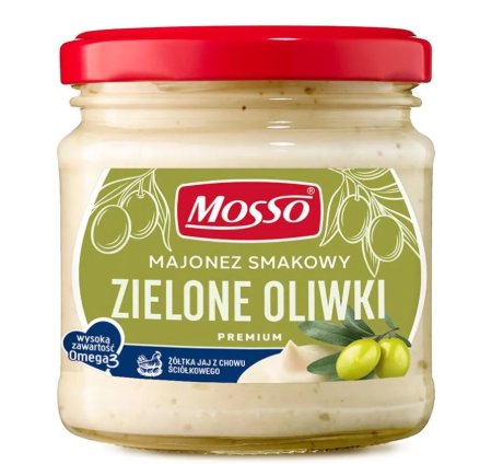 MOSSO MAJONEZ SMAKOWY 200ML ZIELONE OLIWKI - Inna marka | Sklep EMPIK.COM