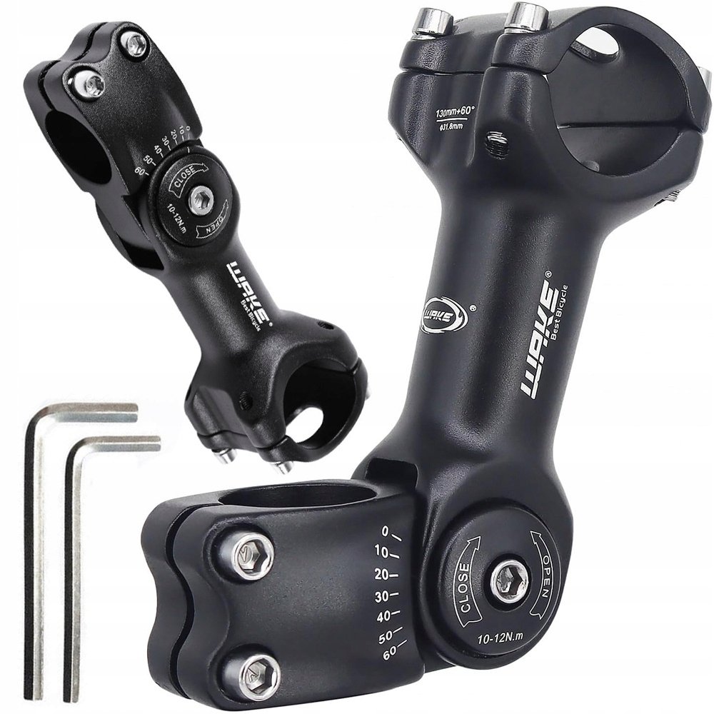 Mostek rowerowy 110 kierownicy 31,8mm regulowany ahead 28,6 wspornik ...