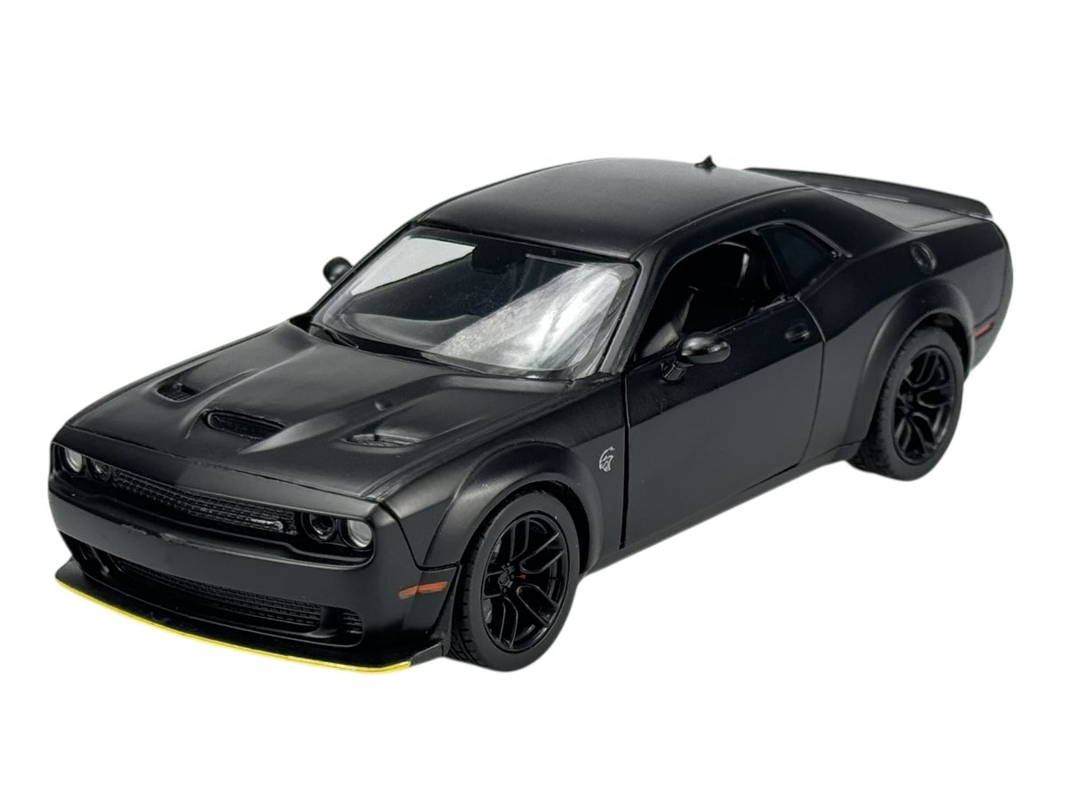 Motormax 2018 Dodge Challenger Srt Hellcat Widebody Czarny Mat 1:24 ...