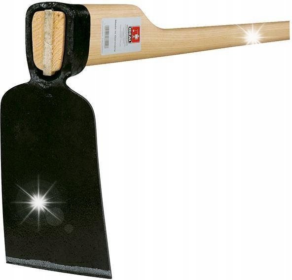 Motyka reńska 185x85x110 mm trzonek jesionowy dł. 135 cm IDEAL - Inna ...