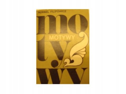 Motywy - Filipowicz Katarzyna | Książka w Empik
