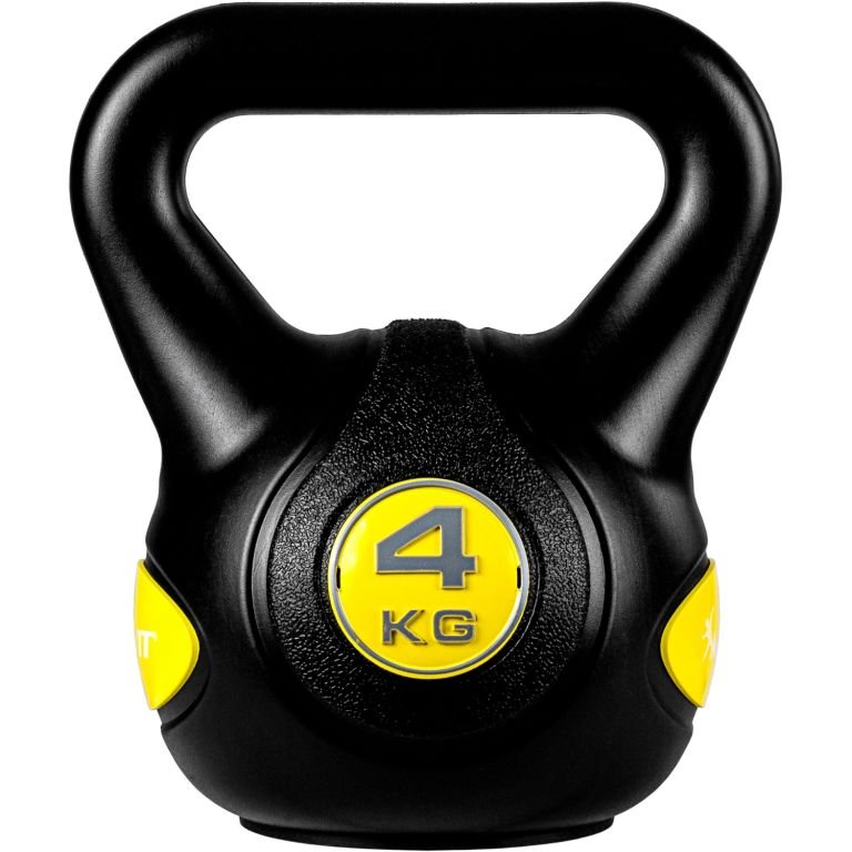Movit Hantle Kettlebell - 4 Kg, Czarno / Żółty - Movit | Sport Sklep ...