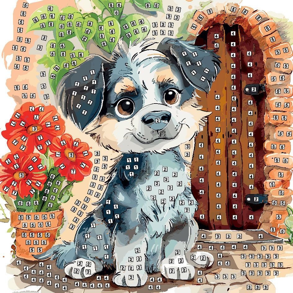 Mozaika piankowa Piesek Fun&Joy - Fun&Joy | Sklep EMPIK.COM