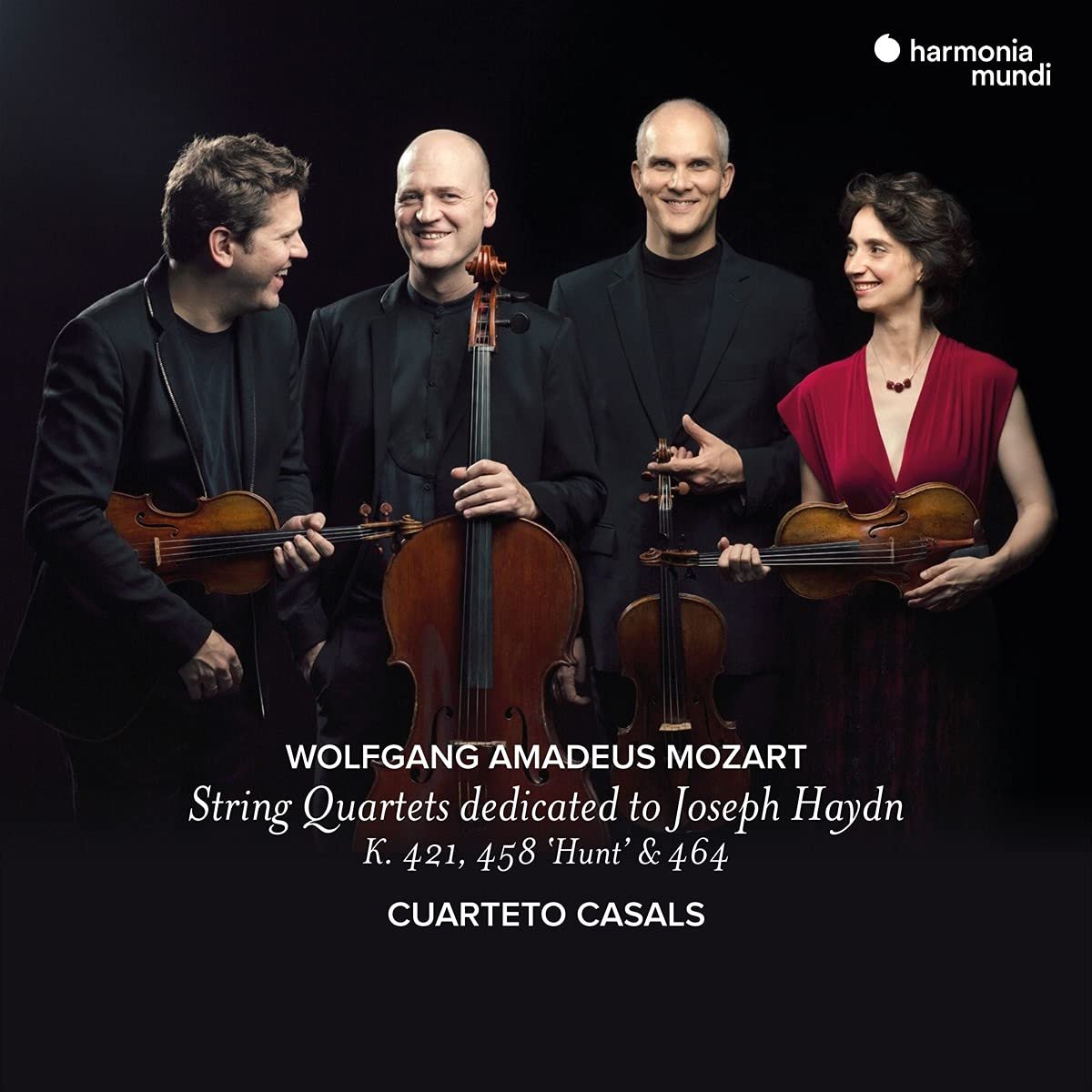 Mozart: String Quartets Dedicated to Haydn Cuarteto Casals - Mozart Wolfgang Amadeus | Muzyka ...