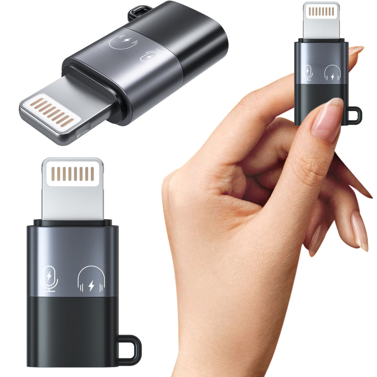 MOZOS ASM-6 adapter przejściówka USB-C/Lightning - Mozos | Sklep EMPIK.COM
