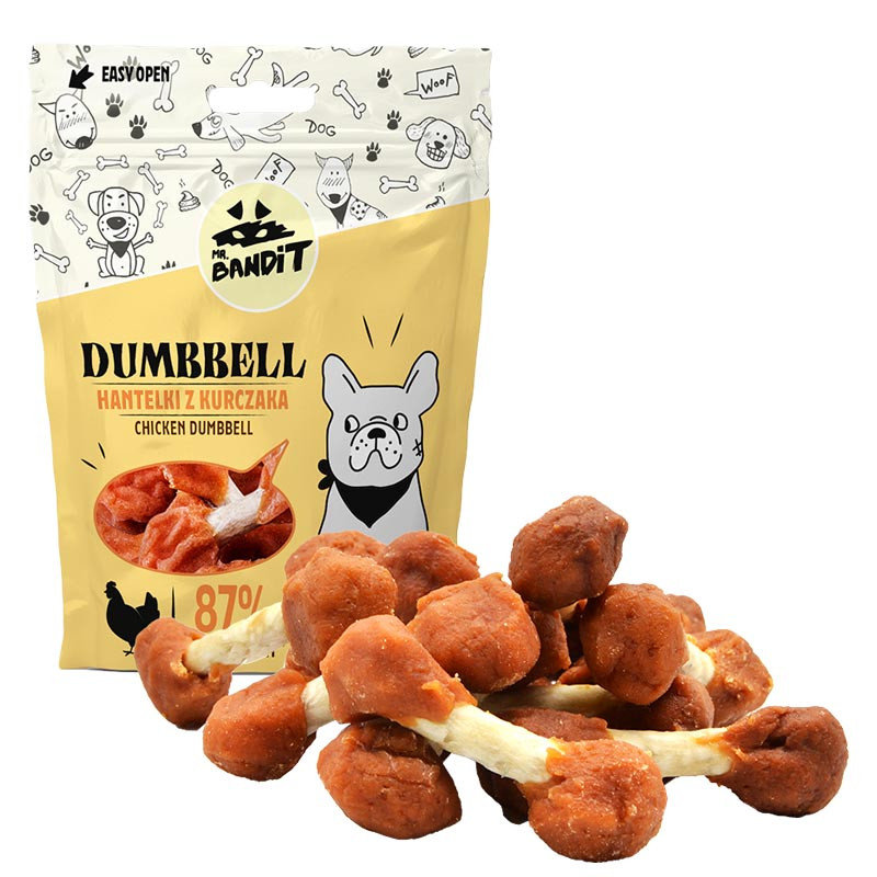 Mr. Bandit Dumbbell Hantelki Z Kurczaka 500G - VETEXPERT | Sklep EMPIK.COM