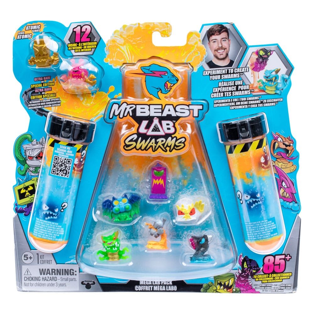 Mr. Beast Mega Lab Swarms 12-Pack 3 cm Figurki Figurka Seria 2 - Inna ...
