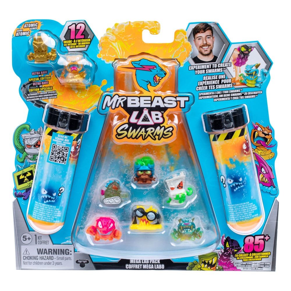 Mr. Beast Mega Lab Swarms 12-Pack 3 cm Figurki Figurka Seria 2 - Inna ...