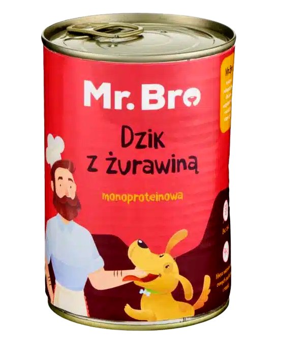 Mr. Bro dzik z żurawiną 400g - inna (Inny) | Sklep EMPIK.COM