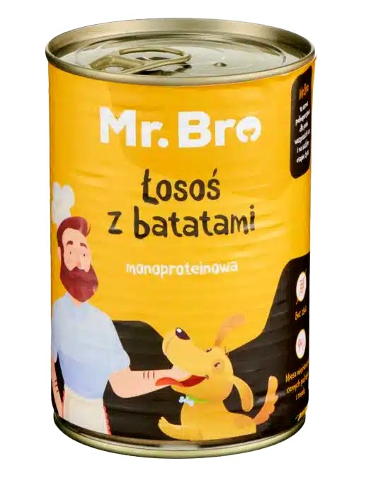 Mr. Bro łosoś z batatami 400g - inna (Inny) | Sklep EMPIK.COM