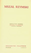 Mszał Rzymski - Opracowanie zbiorowe | Książka w Empik