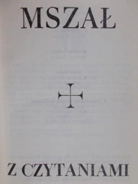 Mszał z czytaniami - Loska Tadeusz | Książka w Empik