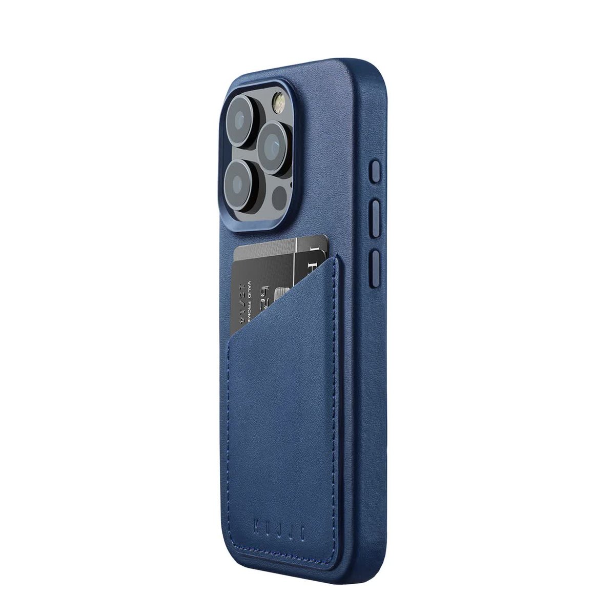 Mujjo Full Leather Wallet Case - etui skórzane do iPhone 15 Pro ...