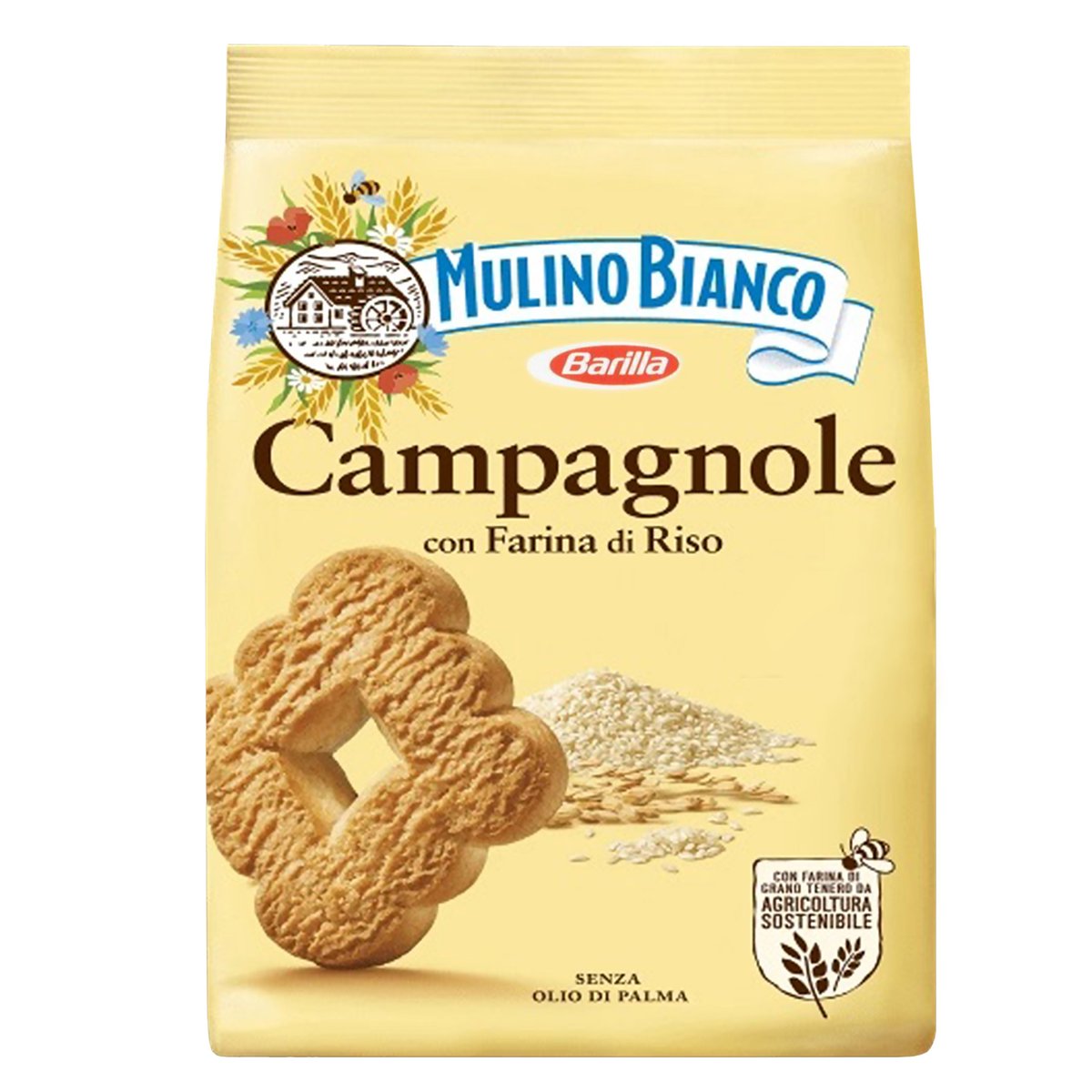 MULINO BIANCO Campagnole kruche ciastka z mąką ryżową 700g 3 paczki - Mulino Bianco | Sklep ...
