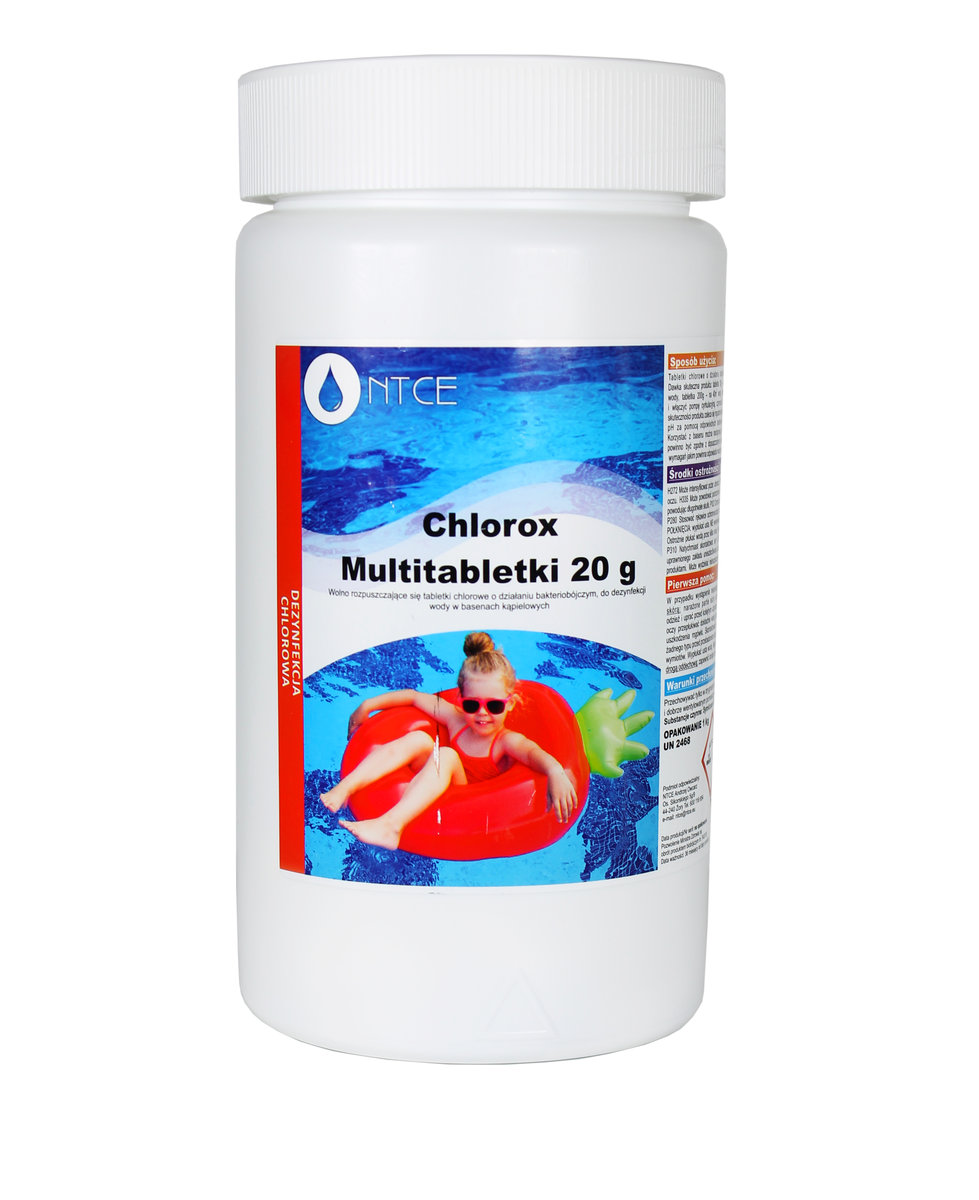MULTI CHLOR Tabletki 20g Chemia do Basenu NTCE 1kg - NTCE Andrzej ...