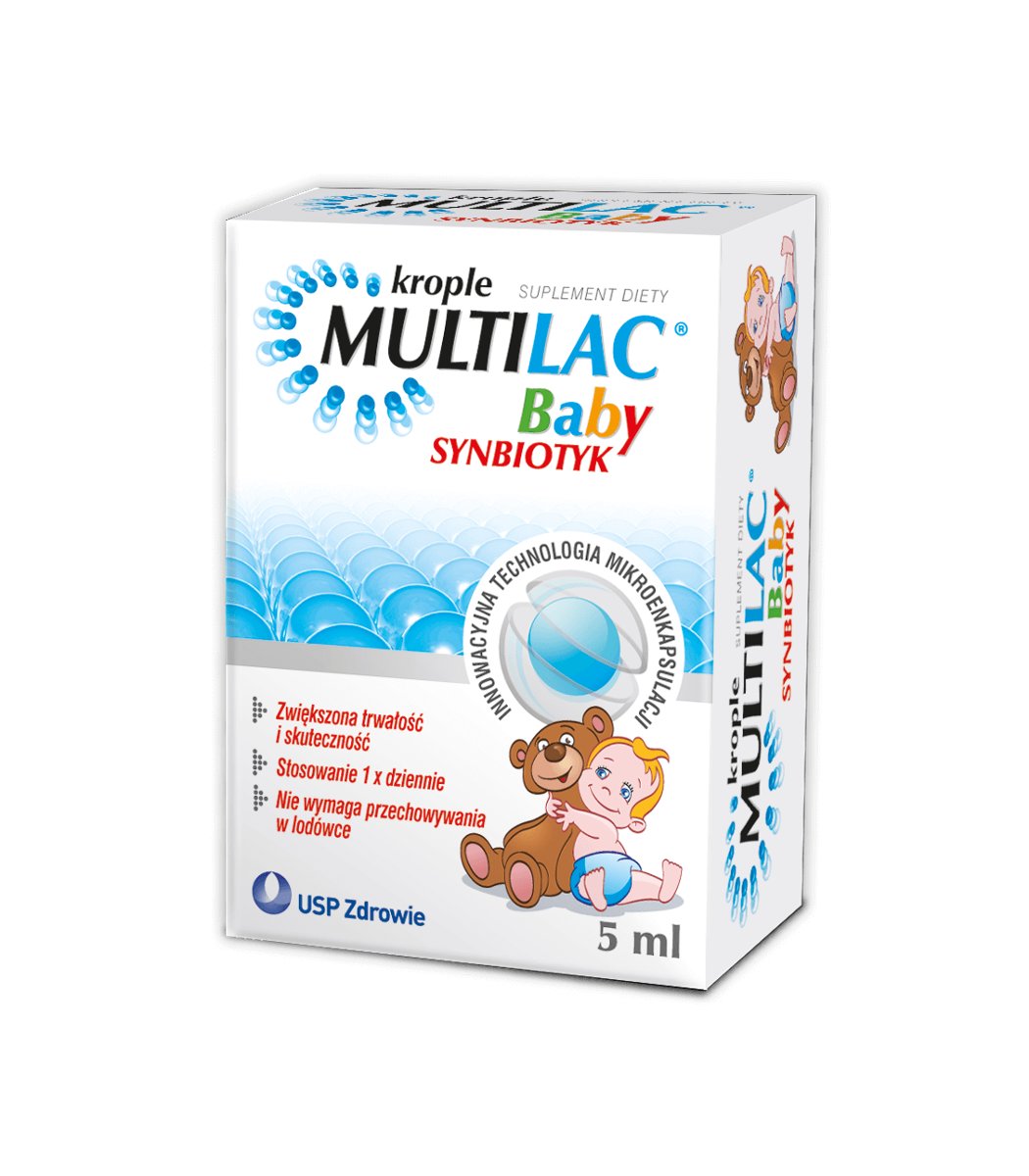 Multilac Baby Synbiotyk Krople 5 ml | Sklep EMPIK.COM