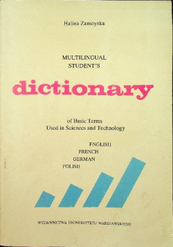Multilingual Students Dictionary - | Książka w Empik