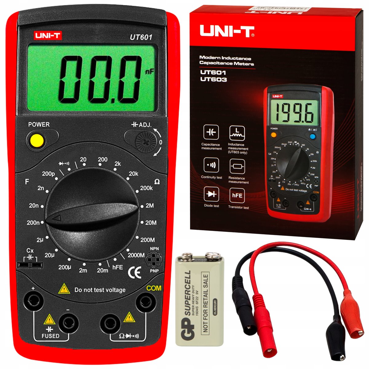 MULTIMETR MIERNIK UNIWERSALNY CYFROWY UNI-T UT601 - Uni-T | Sklep EMPIK.COM