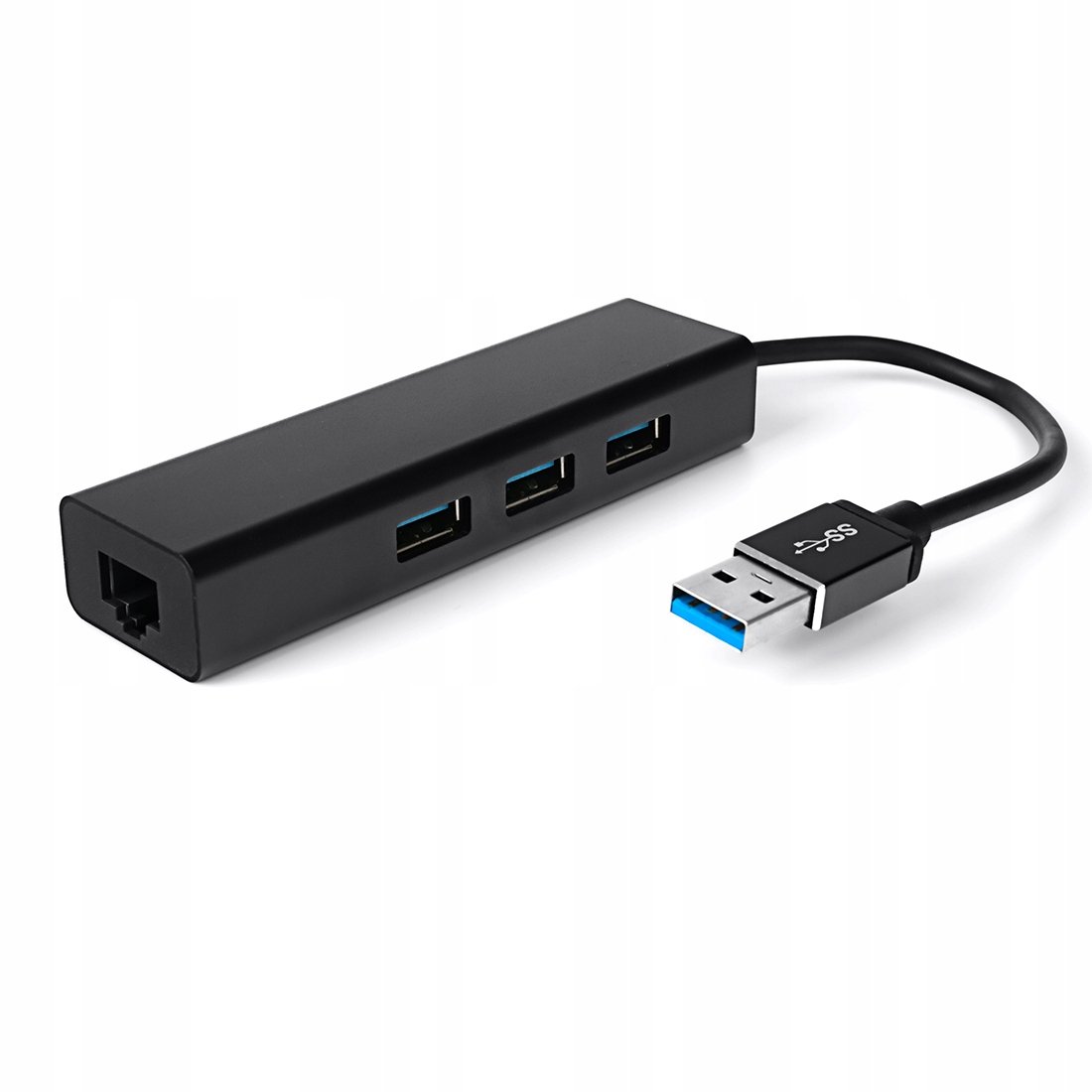 Multiport USB na 3 USB + RJ45 SPU-M06 czarny - Spacetronik | Sklep ...