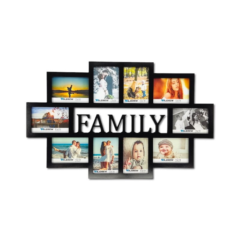 Multirama ramka na zdjęcia Family 10 zdjęć 13x18 - Wajdrew | Sklep ...