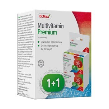 Multivitamin Premium Dr.Max, suplement diety, 60 + 60 tabletek | Sklep ...