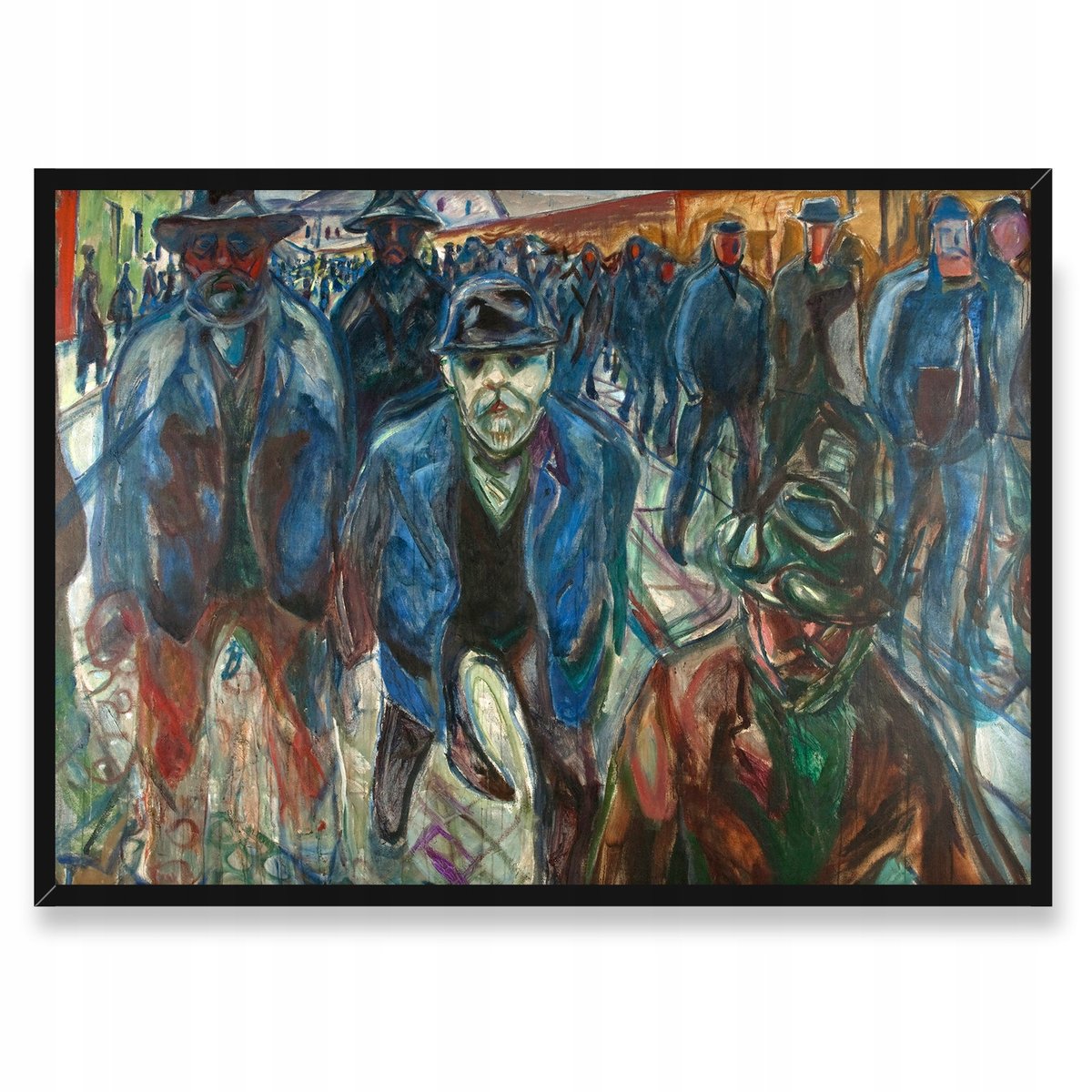 Munch Pracownicy w drodze do domu A3 - Inna marka | Sklep EMPIK.COM