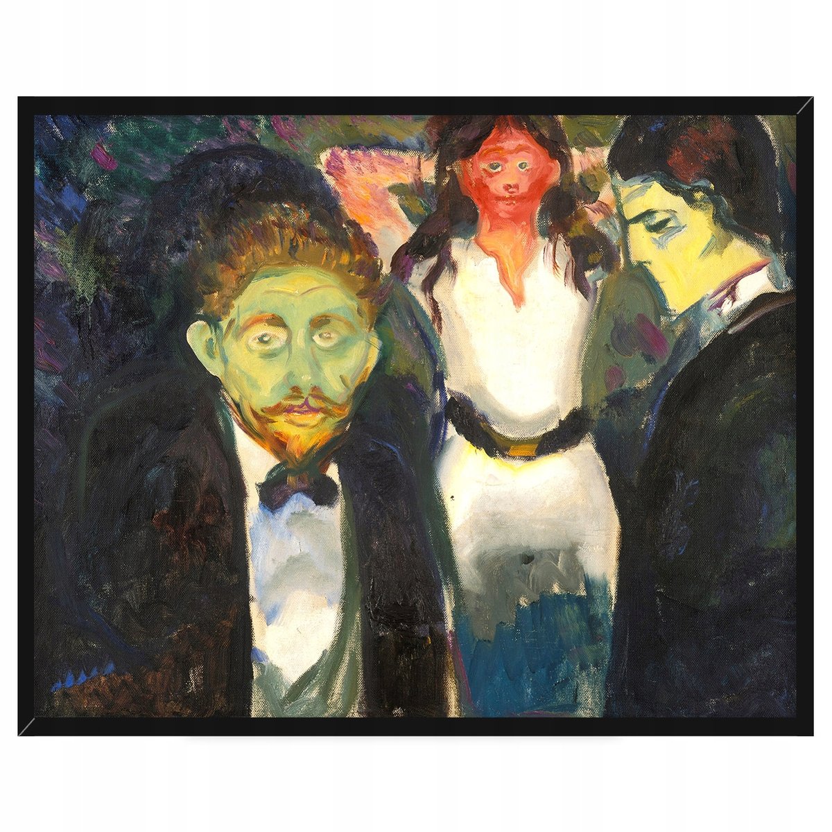 Munch Zazdrość OBRAZ 40x50 - Inna marka | Sklep EMPIK.COM