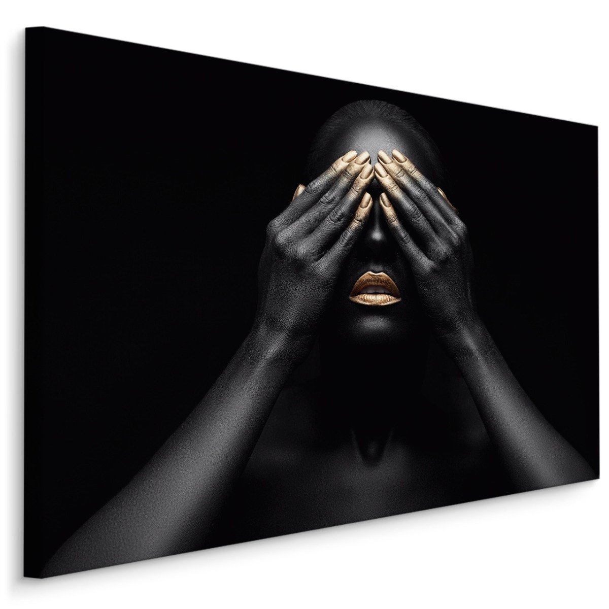 Muralo, Obraz Kobiety, Czarno-Złoty, Wymiary 40X30 cm - Muralo | Sklep ...