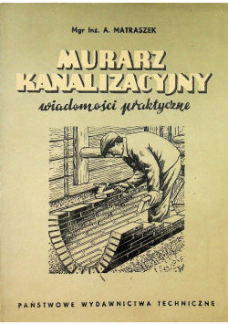 Murarz kanalizacyjny wiadomości praktyczne - | Książka w Empik