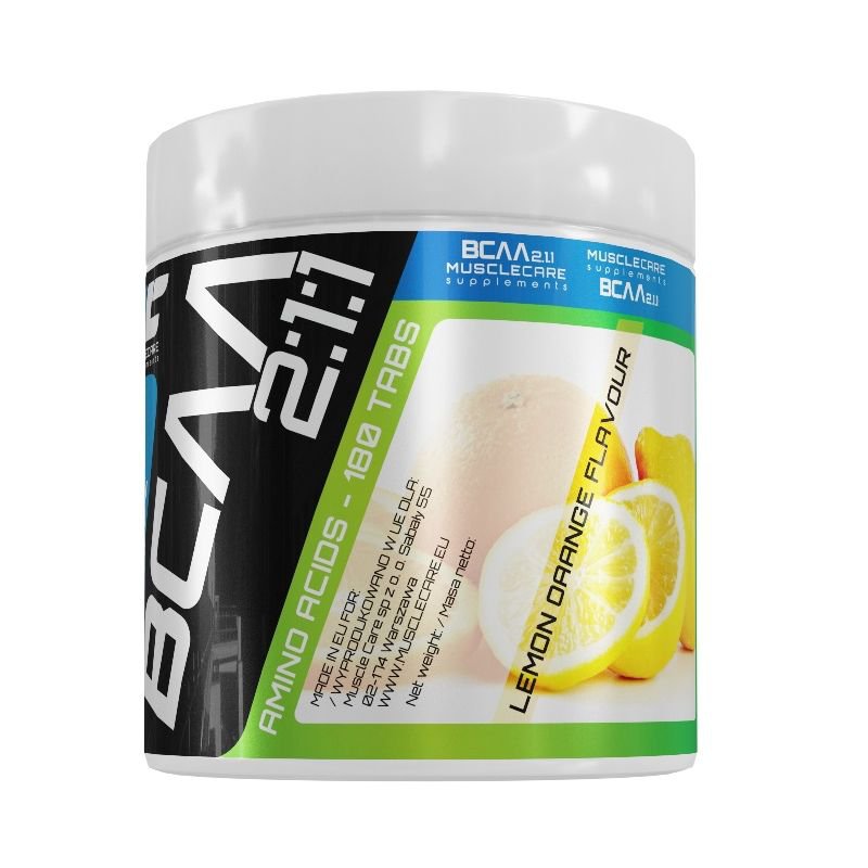 Muscle Care BCAA 2:1:1 180tab. Aminokwasy - Muscle Care | Sport Sklep ...