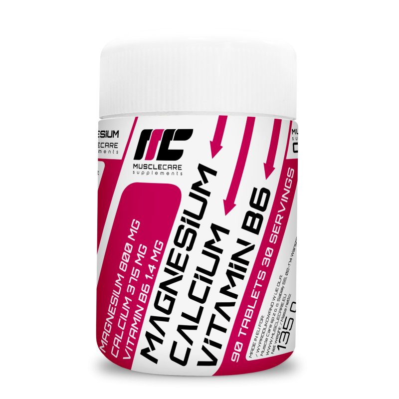 Muscle Care Magnesium 90tab. Magnez - Muscle Care | Sport Sklep EMPIK.COM