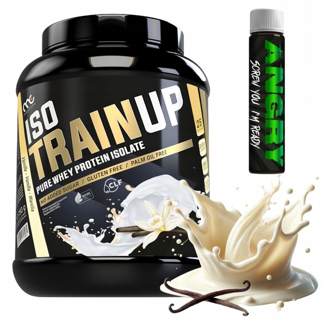MUSCLE CLINIC ISO TRAIN UP 750G WPI Izolat Białka 92% 1g CUKRU - Muscle Clinic | Sport Sklep ...