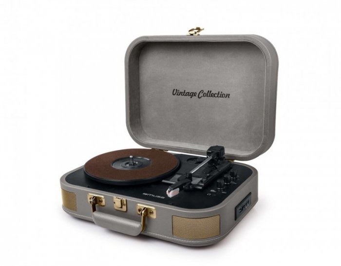 Muse Turntable Stereo System MT-201 BTG USB port, AUX in, 2x5 W - Muse ...