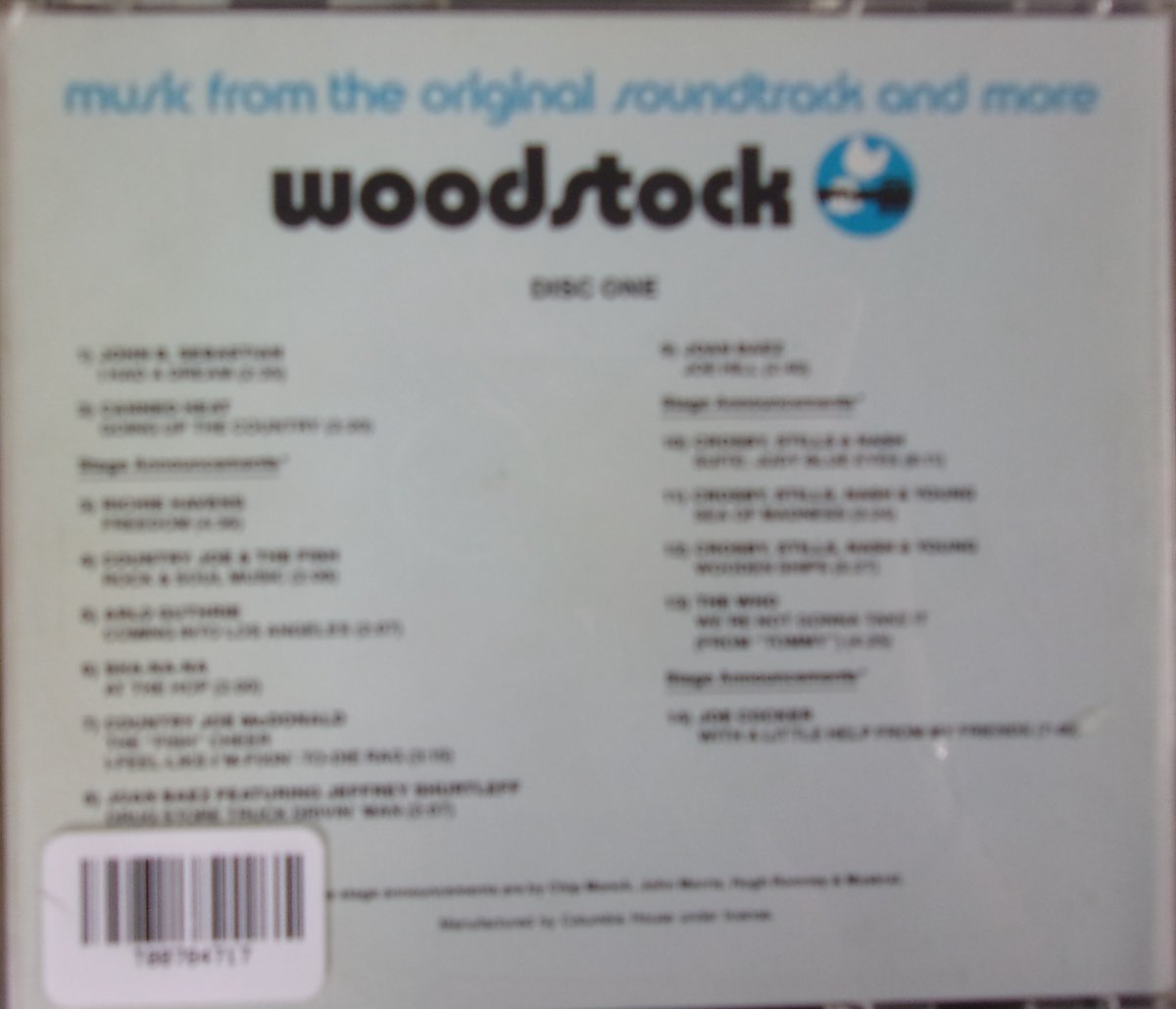 Music from the original soundtrack and more woodstock. 2 płyty CD - W ...