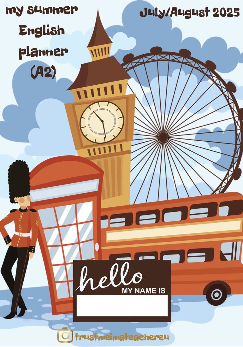 My English Notebook July/August 2025 - ebook PDF - Aleksandra Anklewicz ...