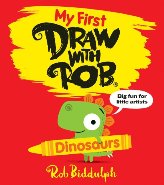 My First Draw With Rob: Dinosaurs - Rob Biddulph | Książka w Empik