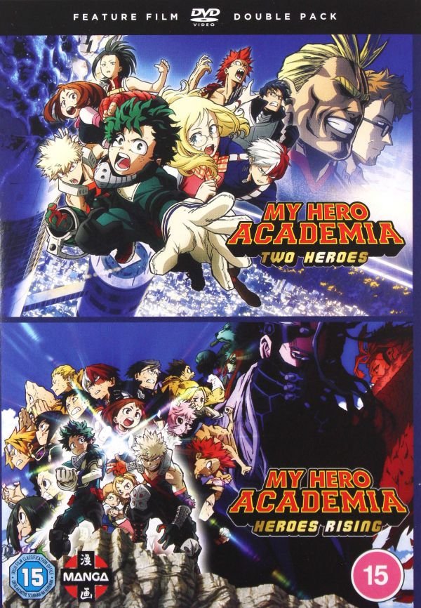 My Hero Academia: Movie Double Pack: Two Heroes & Heroes Rising ...