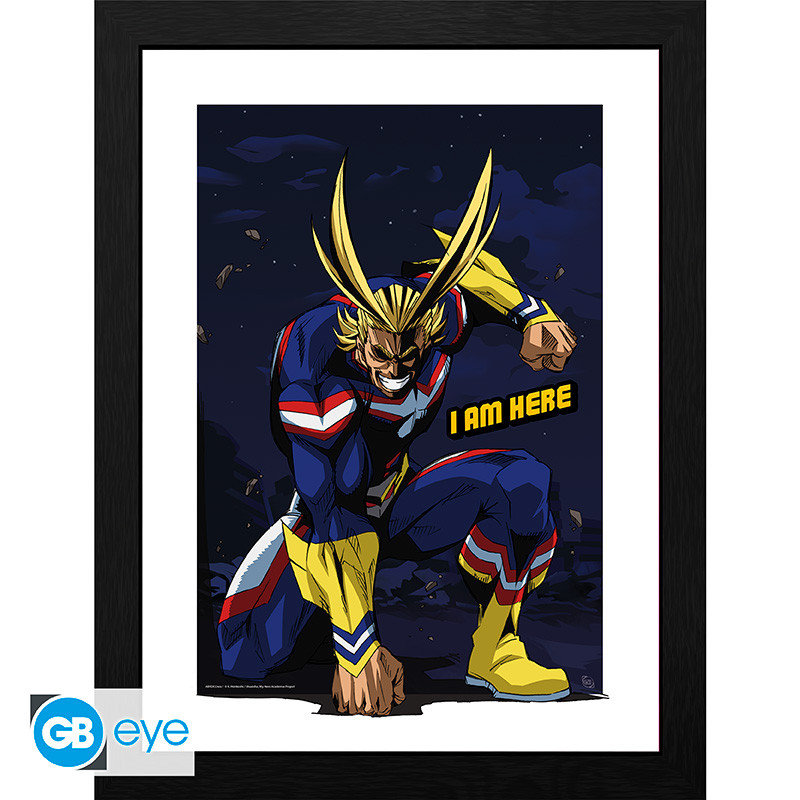 MY HERO ACADEMIA - Plakat w ramie All Might (30x40) - GBeye | Sklep ...