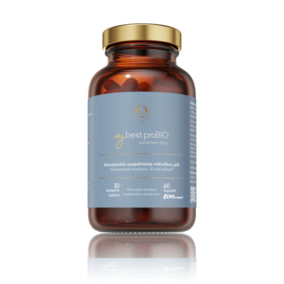 Mybestpharm My Best Probio - 60 Kapsułek Probiotyk | Sklep EMPIK.COM